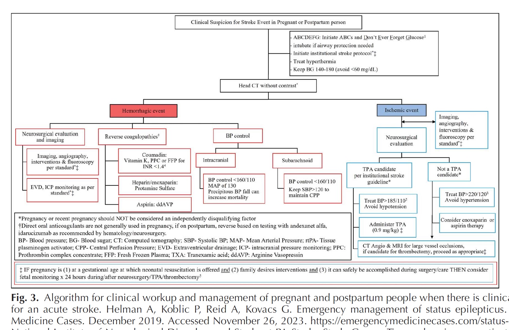 Неотложные неврологические состояния у беременных (Obstetrics & Gynecology, апрель 2024 ...